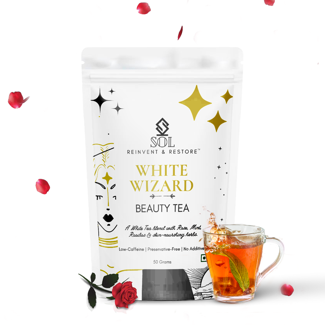 White Wizard Beauty Tea, White Tea For Skin And Hair – Solshop