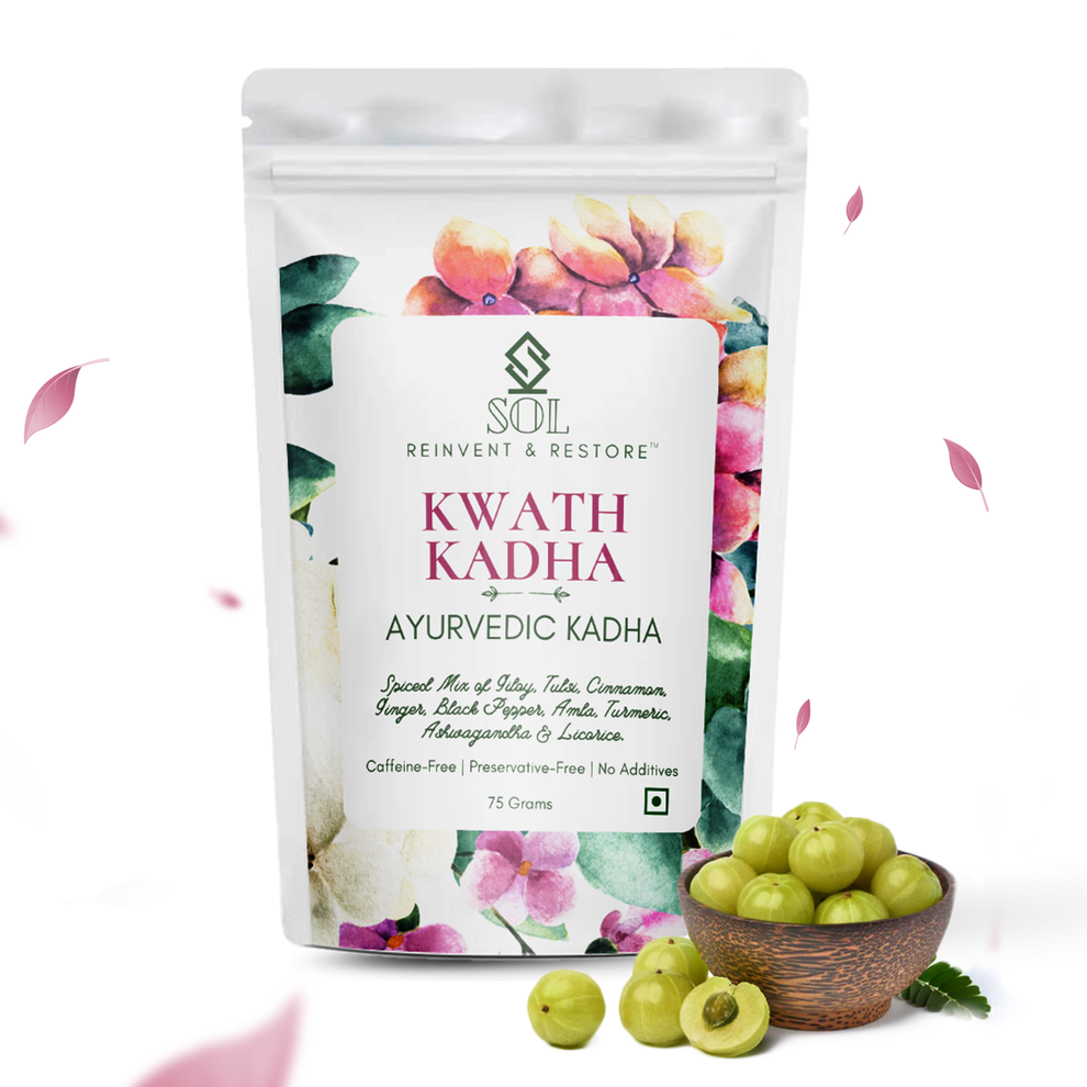 Ayurvedic Kwath Kadha, Immunity And Radiant Skin Herbal Tea – Solshop